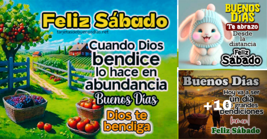 Imágenes feliz sábado lleno de bendiciones